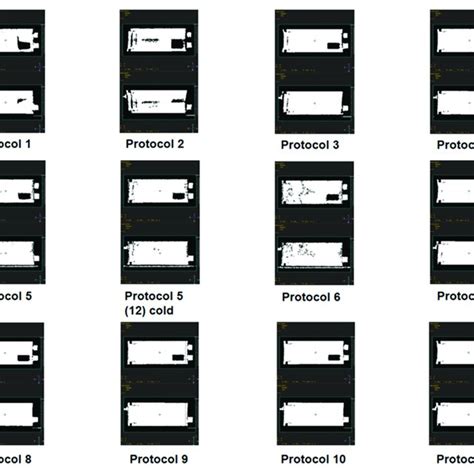 Binary Attenuation Maps For All Microct Acquisition Protocols Each Download Scientific