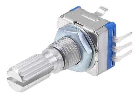 4x Encoder Rotativo Ec11 Estriado C 5 Pinos Kbob Parcelamento Sem