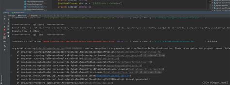 【idea报错：org mybatis spring mybatissystemexception nested exception is