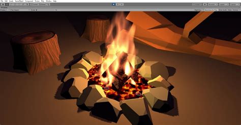 vr ready campfire shader using raymarching and volumetric noise r unity3d