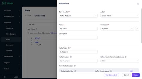 stream mqtt data into apache kafka emqx docs