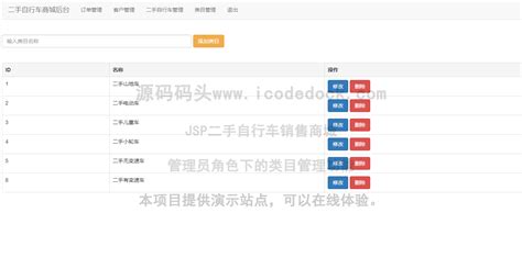 基于jspmysql的jsp二手自行车销售商城 Csdn博客