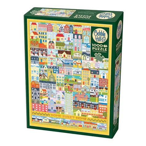 Home Sweet Home 1000 Piece Jigsaw Puzzle Cobble Hill Shop Retro Video