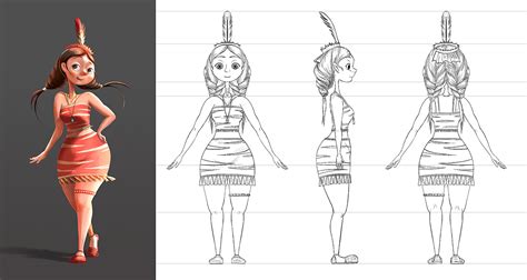 character design for animation on scad portfolios
