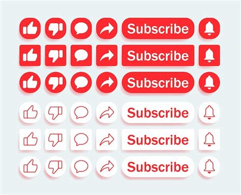 Notification Buttons Vectors And Illustrations For Free Download