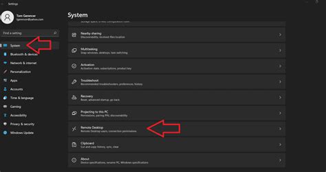 Use Settings To Allow Remote Desktop Connections In Windows
