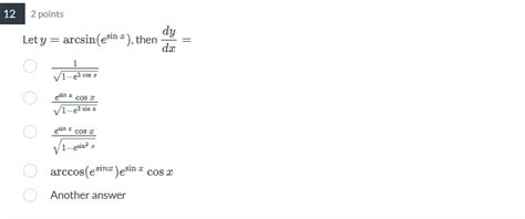 Solved Let Yarcsinesinx ﻿then