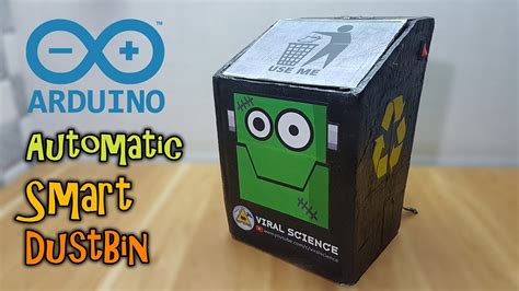 Arduino Automatic Open Close Smart Dust Bin