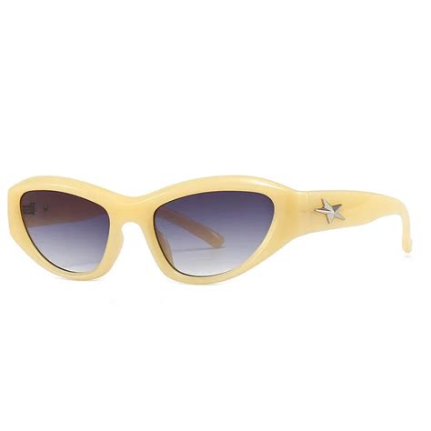 Y2k Star Wrap Around Sunglasses Litlookz Studio