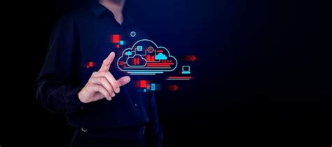 Premium Photo Cloud Computing Network Concept