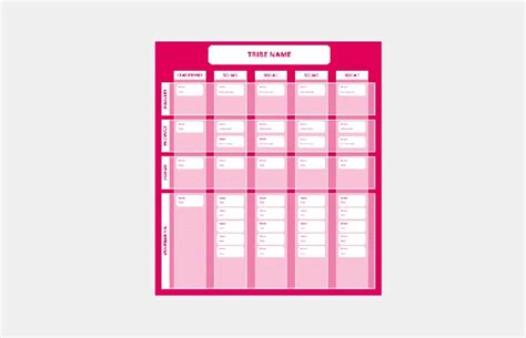 Matrix Org Chart Template Miro