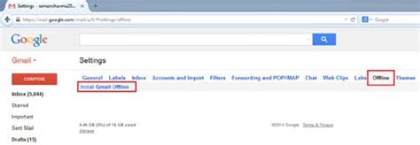 How To Use Gmail Offline Without Internet Connection