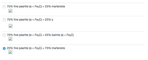 Solved Eutectoid Steel Is I Quenched Instantaneously To