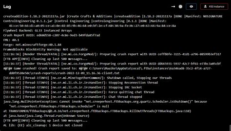 Bug Direwolf20 1182 Crashing At Start Up · Issue 788 · Ftbteam