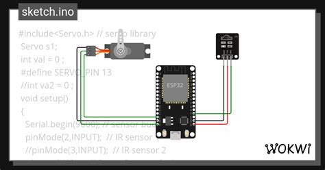 Train Level Crossing Wokwi Esp32 Stm32 Arduino Simulator