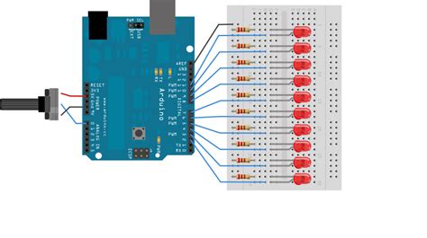 arduino tudo barra de led arduino