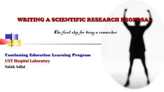 How To Write An Effective Research Proposal PPT