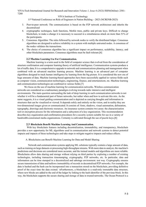 Blockchain And Machine Learning In Communication Pdf