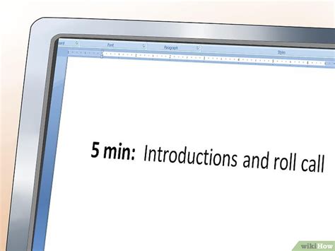 How To Write A Meeting Agenda