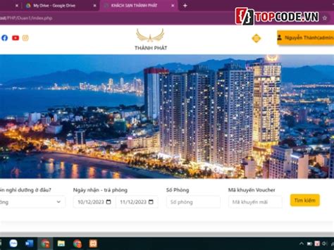Source Code Dự án 1 Website Quản Lí Khách Sạn Bằng Php Và Mysql