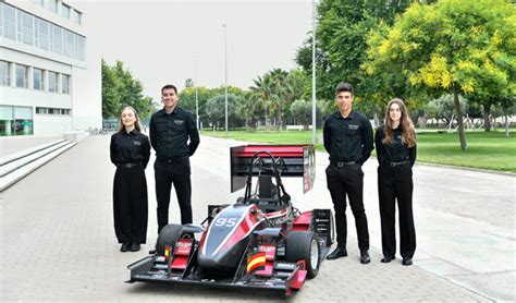 Noticia Upv Engineering And Speed Feature The New Single Seater Car Of