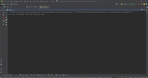 jorge fernández pérez on linkedin python programming coding chatbot