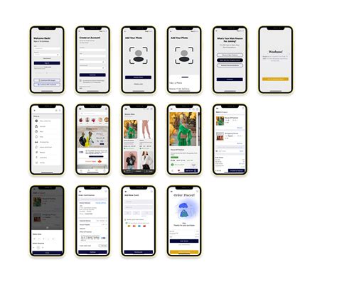 ecommerce application design by jeni khant on dribbble