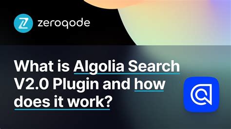 What Is Algolia Search V Plugin And How Does It Work YouTube