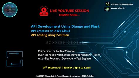 Api Creation And Testing Api Testing Using Postman Scodeen Global Youtube