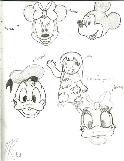 Disney Charectors By Duckcup On Deviantart