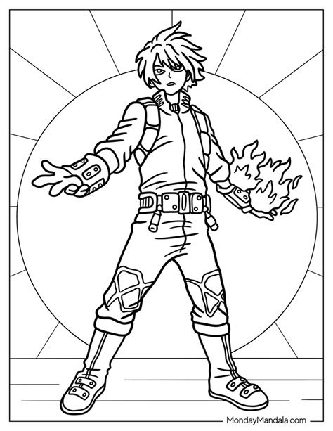 My Hero Academia Coloring Pages 2025