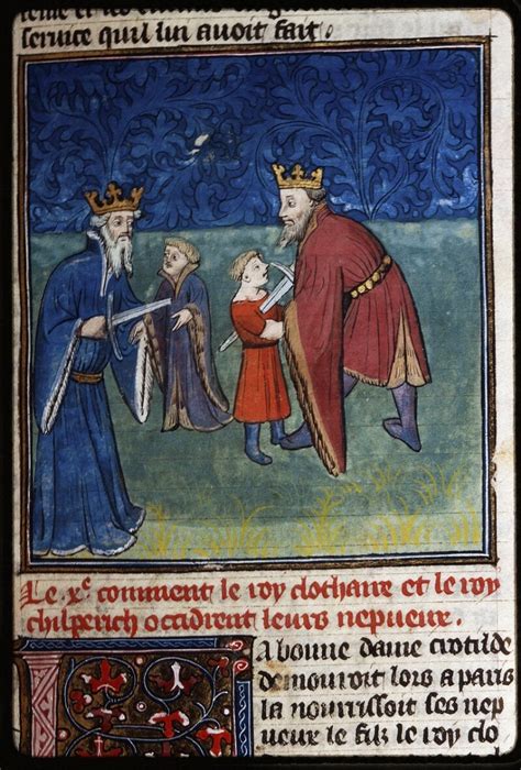 Les Fils De Clovis Clotaire Ier Jean Marie Borghino