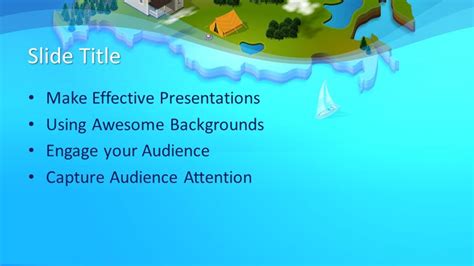 Free 3d Map Powerpoint Template Free Powerpoint Templates