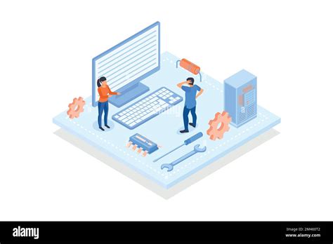 Integrated Circuit Inside Stock Vector Images Alamy