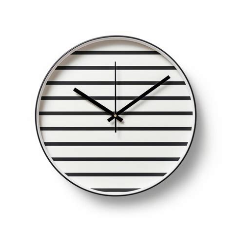 Premium Photo Timeless Simplicity Captivating Wall Clock In Realistic
