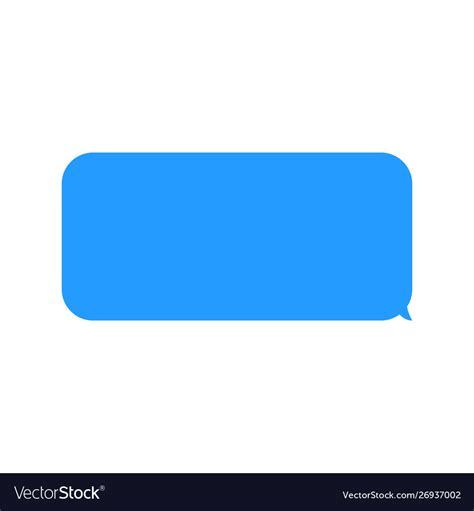 Message Bubbles Chat Template Royalty Free Vector Image