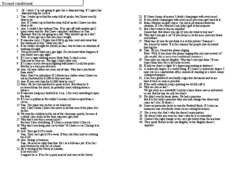Second Conditional Explained Pdf