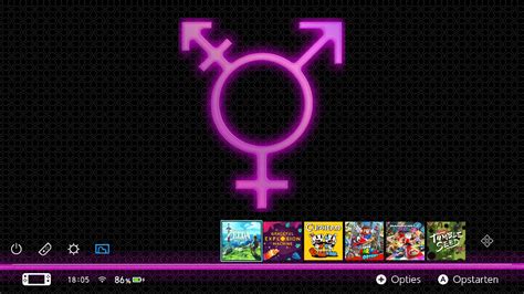 Hacked My Switch And Decided To Make A Custom Theme R Transgamers