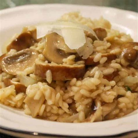 One Pot Mushroom And Thyme Risotto