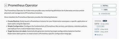 Install The Prometheus Operator Using The Bundle File Thomas