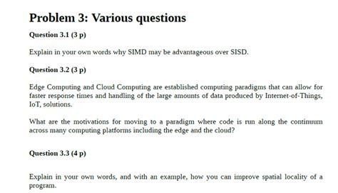 Solved Distributed And Parallel Systems This Is All The Chegg