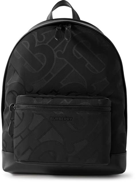 Burberry Monogram Jacquard Shell Backpack Burberry