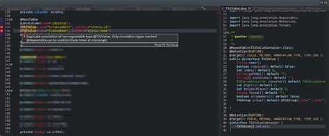 Java My Custom Annotation With Repeatable Dont Work When I Annotated