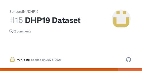 dhp19 dataset · issue 15 · sensorsini dhp19 · github
