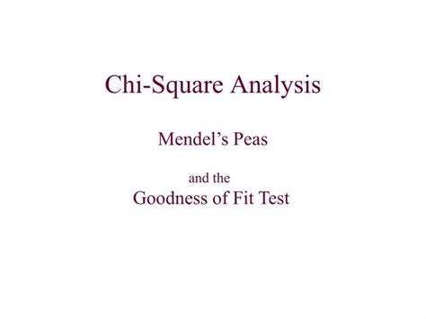 PPT Chi Square Analysis PowerPoint Presentation Free Download ID 2225912