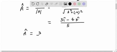 SOLVED Vector A K A Construct A Unit Vector That Is Parallel To A B Construct