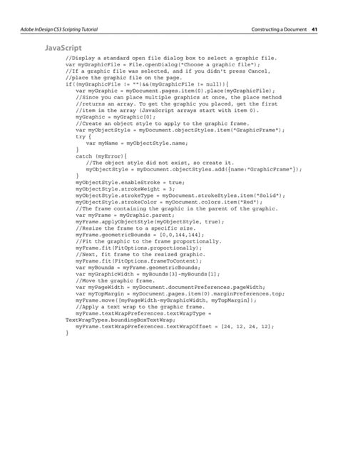 Indesign Cs Scripting Tutorial PDF