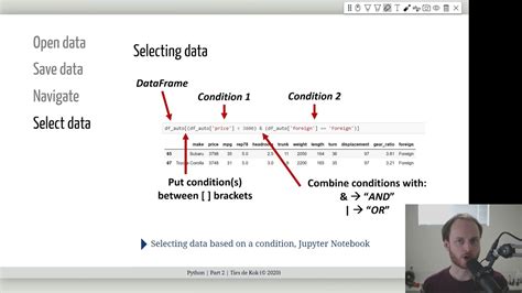 Python For Research Part 2 Handling Data With Pandas Youtube
