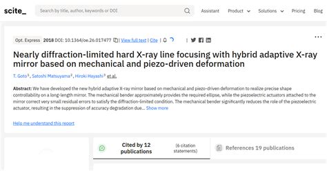 Nearly Diffraction Limited Hard X Ray Line Focusing With Hybrid Adaptive X Ray Mirror Based On