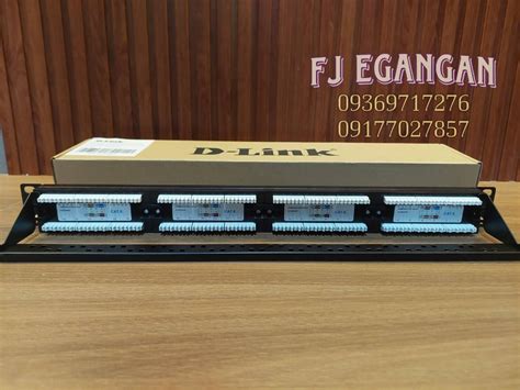D Link Patch Panel Cat6 24 Ports Dlink Patchpanel 24 Ports Computers